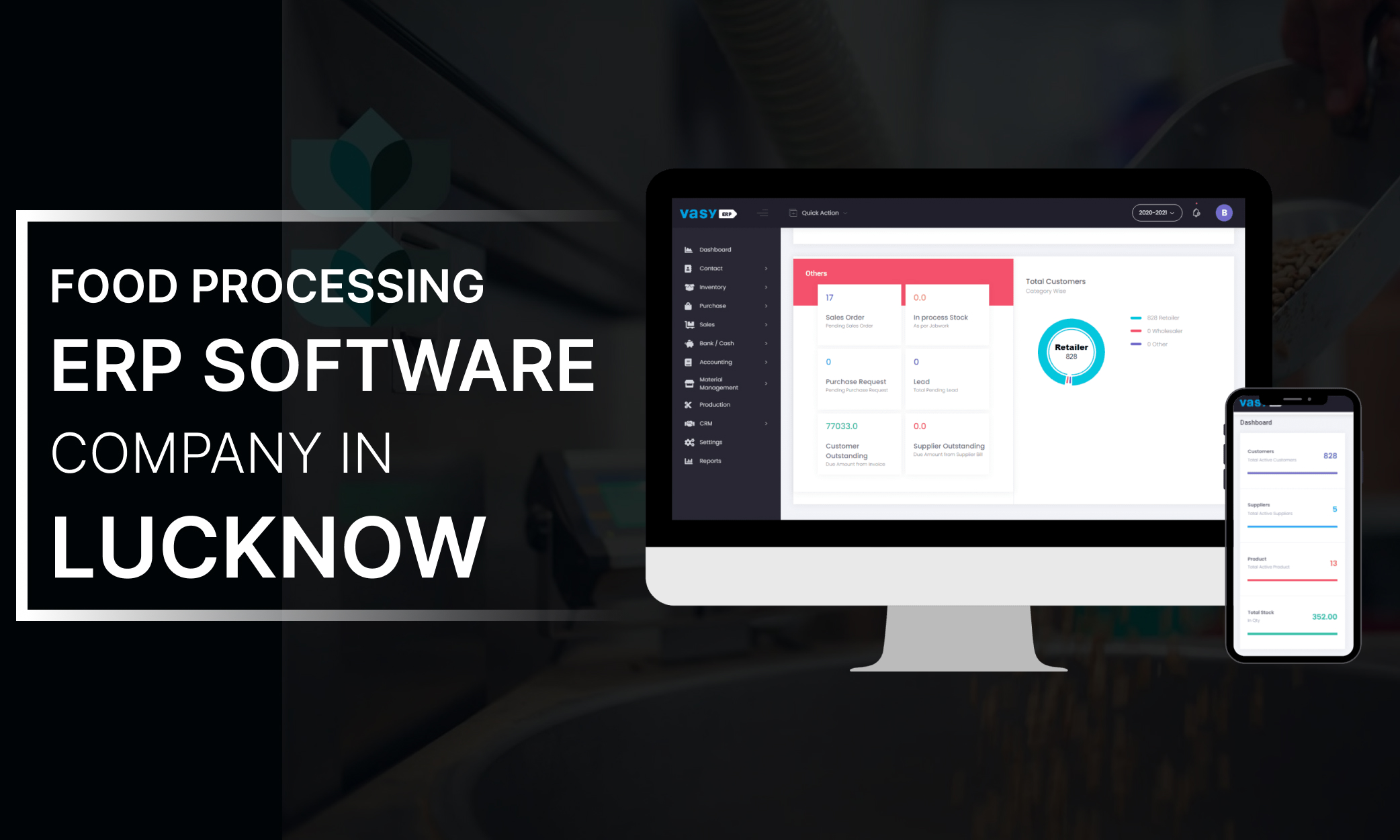 Best Food ERP Software Development Company in Lucknow