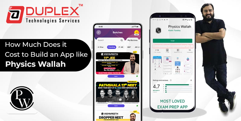 Build an app like Physics Wallah at budget-friendly price