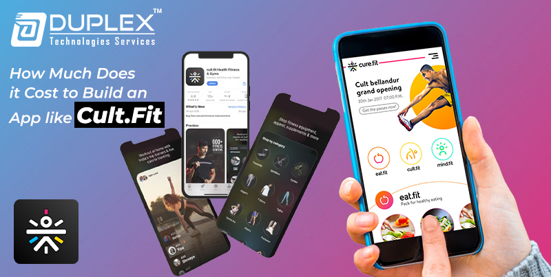 How much does it Cost to Build an App like Cult.fit Fitness app